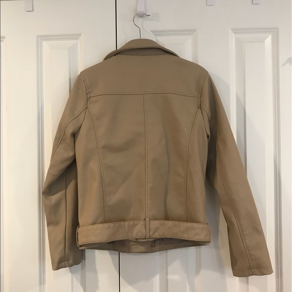 Forever 21 | Jackets & Coats | Camel Faux Leather Jacket | Poshmark